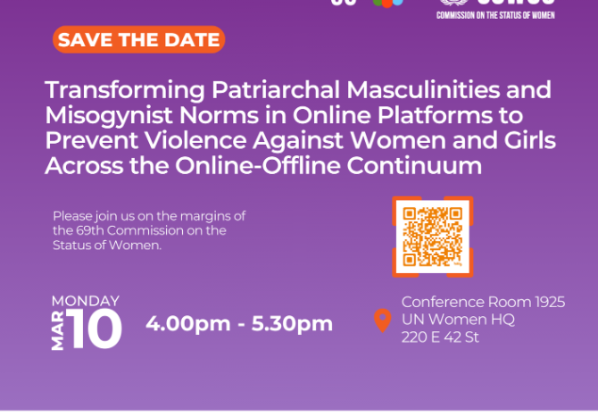 7 Ways to engage with CSW69/Beijing+30 - MenEngage